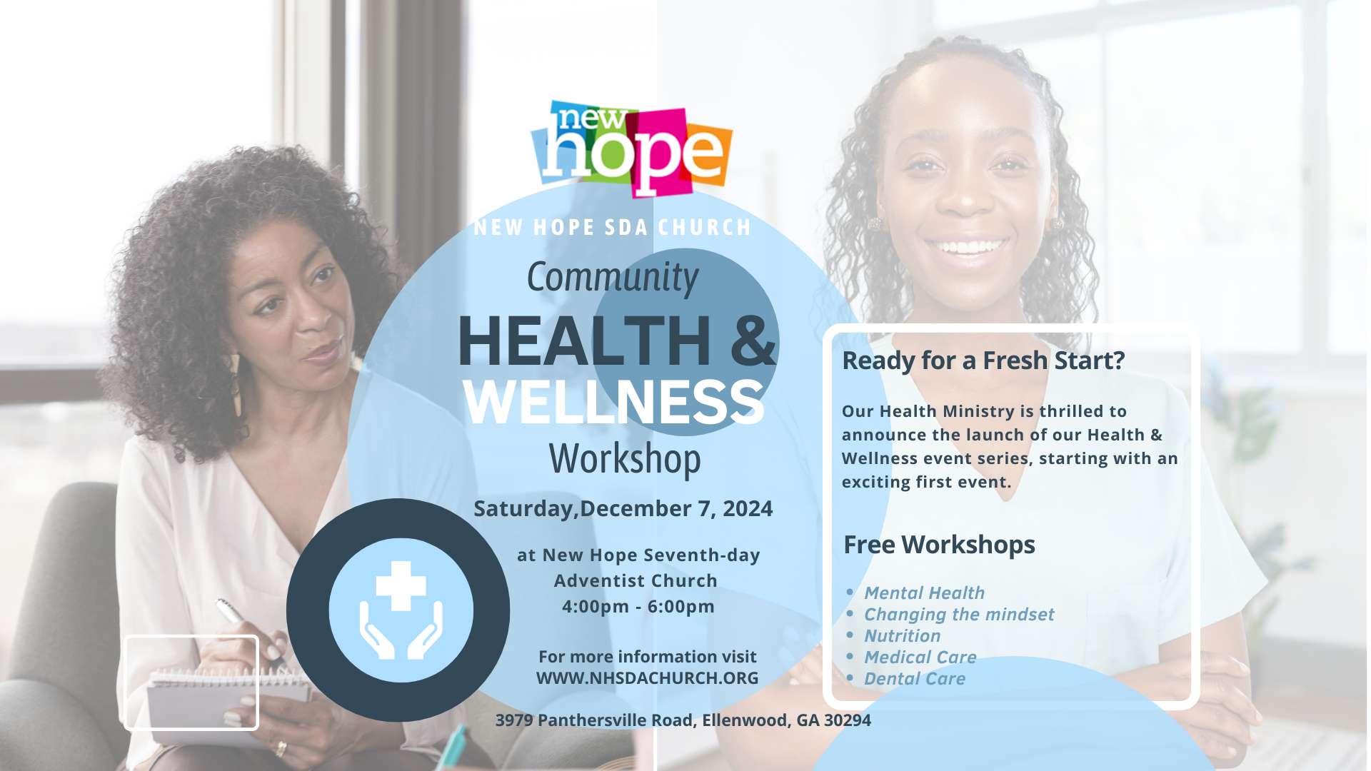New Hope Health and Wellness Workshop – South Atlantic Conference of ...